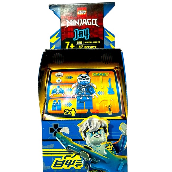 Lego | Toys | Lego Ninjago Jay Avatar Arcade Pod 7715 Mini Arcade ...